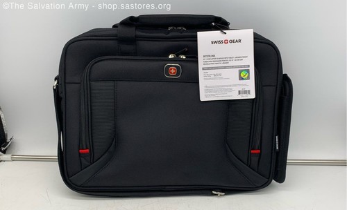 NWT Swiss Gear Unisex Adults Black Interlink Ereader Pocket Slimcase ...