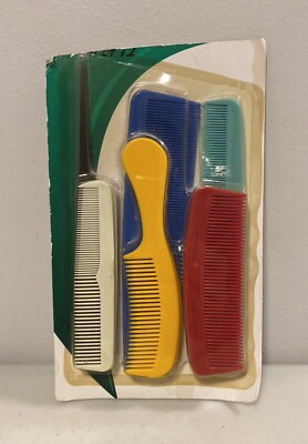 12 Vintage Hair Combs In Package | eBay