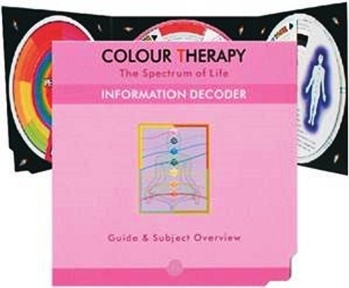 Colour Therapy Chromotherapy Decoder Information Card Chakra Guide ...