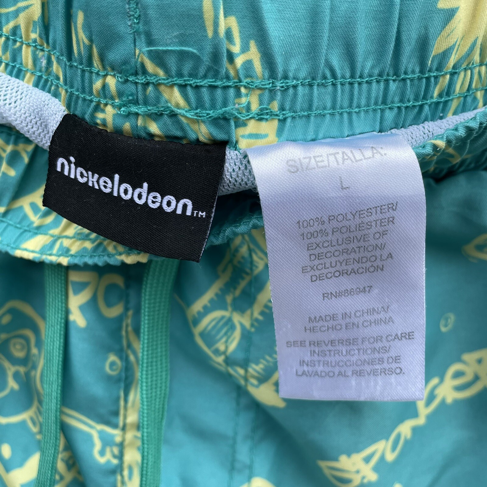 Nickelodeon Spongebob Squarepants Men's Blue Swimming… - Gem