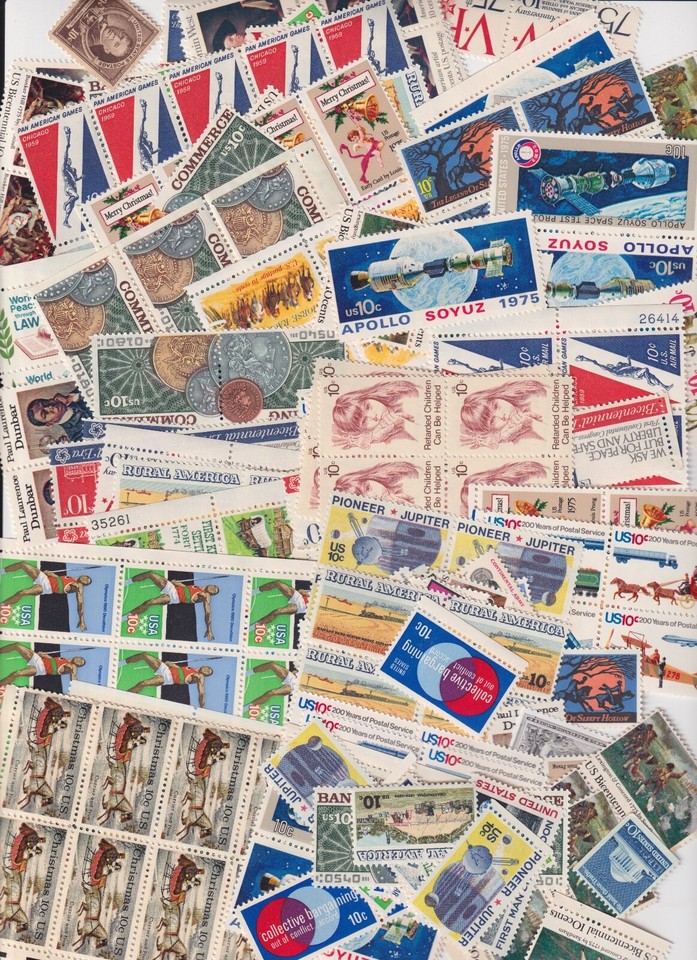 US DISCOUNT POSTAGE 100 x FIRST CLASS LETTER RATE IN FOUR STAMP ...
