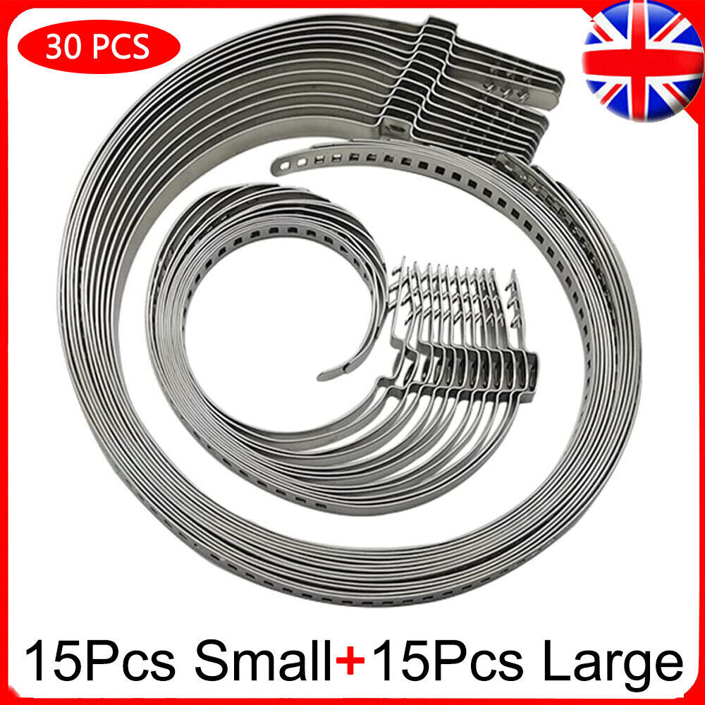 Set Of 30 Universal CV Boot Clips Kit Stainless-Steel Axle CV Joint ...