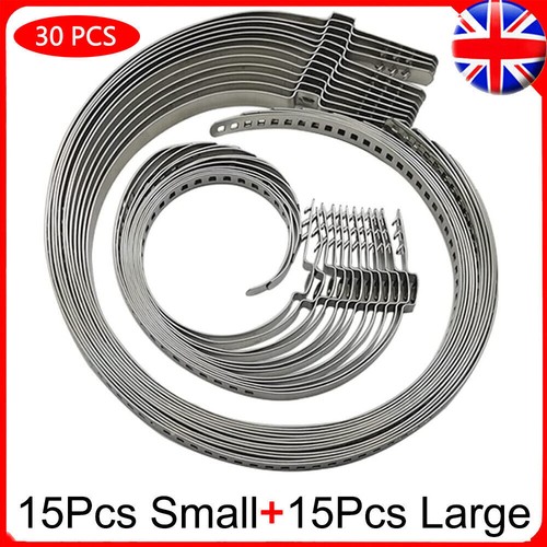 Set Of 30 Universal CV Boot Clips Kit Stainless-Steel Axle CV Joint ...