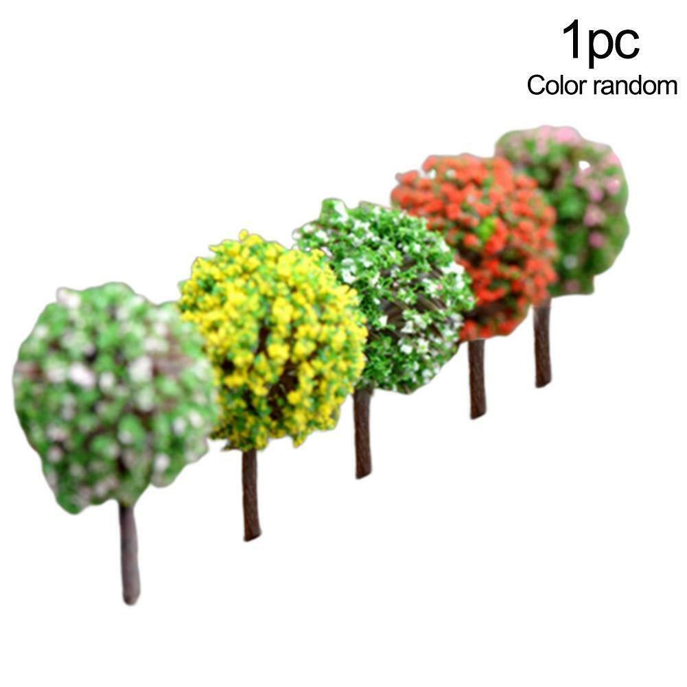5Pcs Mini Tree Miniature Fairy Garden Micro Landscape Decor 2020 Bonsai ...