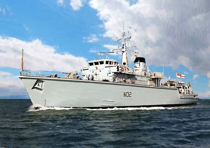 HMS COTTESMORE LIMITED EDITION ART (25) | eBay