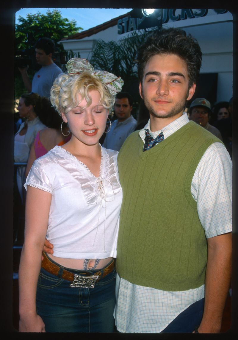 2001 TONY DENMAN & JESSICA KIPER Candid Original 35mm Slide ...