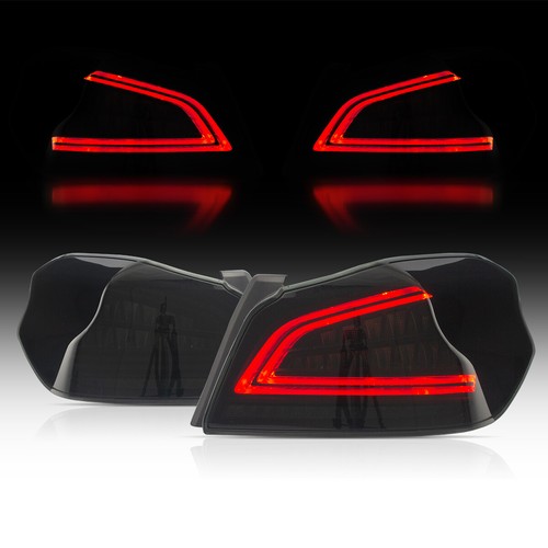 For 2015-2021 Subaru WRX STI LED Sequential Signal Tail Lights Smoke ...