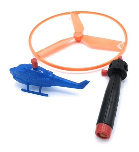 12x Flugkreisel Copter mit Hubschrauber Propeller Untertasse Abschießer ...