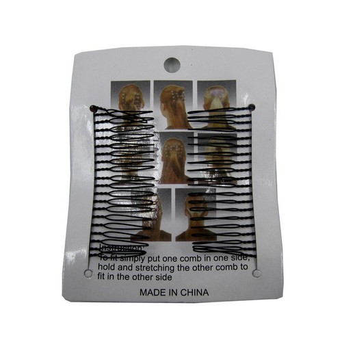 Magic Hair Comb Beaded Elasticity Hair Clip Stretchy Hair Combs Women ...