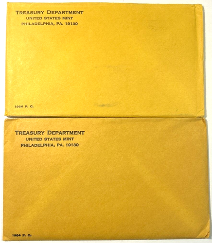 (2) 1964 US Mint Uncirculated Proof Sets in OGP w/COA, (1) Unopened! | eBay