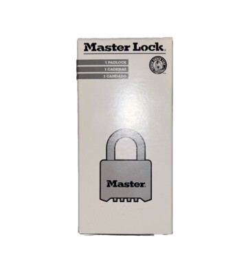 Master Lock 175 Combination Lock: 2" Wide Dial, 5/16" Shackle Diam ...