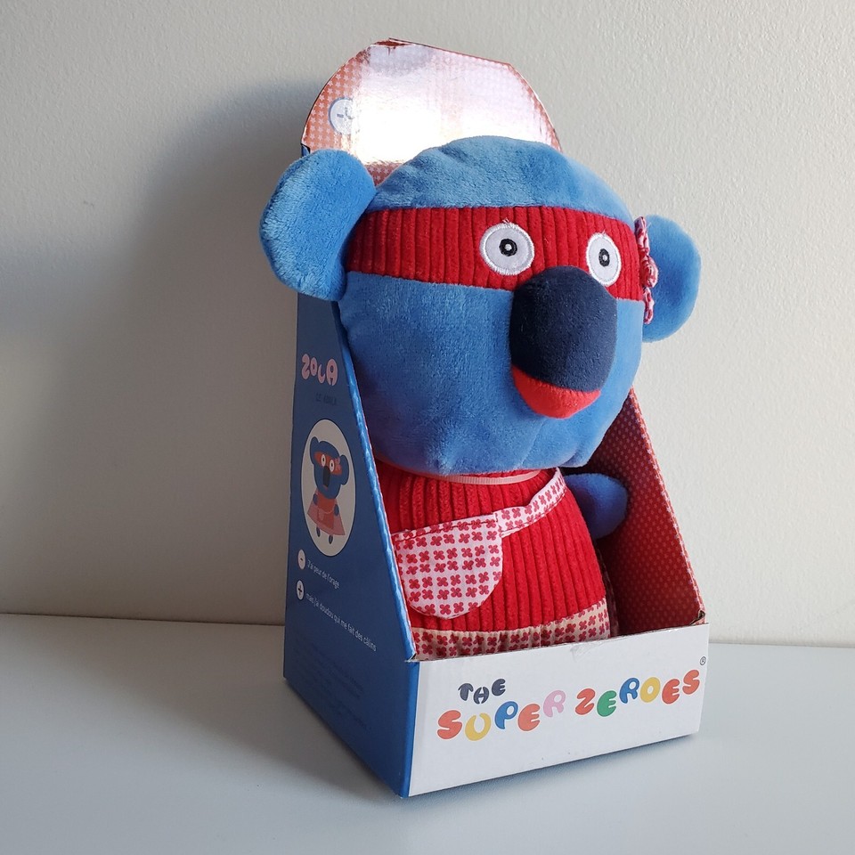 The Super Zeroes Heroes Zola The Le Koala Bear Plush Toy Afraid of ...