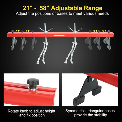 Engine Support Bar 1100 LBS Capacity Motor Transverse Bar Engine Load ...
