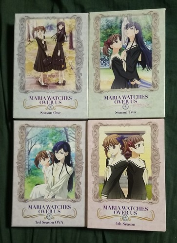 Maria Watches Over Us Season 1-4 Box Sets (DVD, Nozomi/Right Stuf, 2008 ...