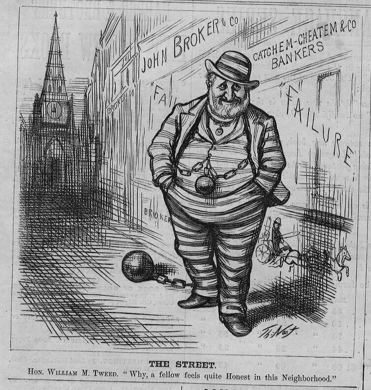 William Boss Tweed Cartoons