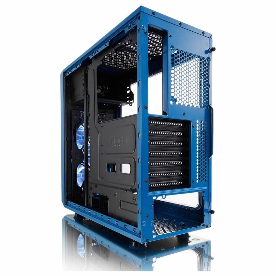 Fractal Design Focus G Mid Tower Gaming PC Computer Case ATX 2x LED ...