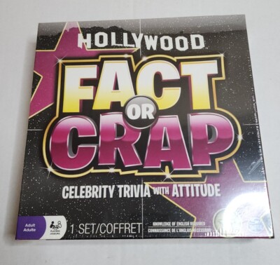 HOLLYWOOD FACT OR CRAP CELEBRITY TRIVIA WITH ATTITUDE | eBay