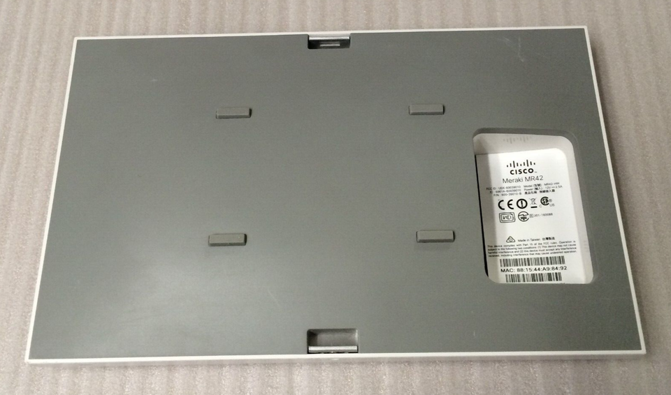 CISCO Meraki MR42/MR42-HW Cloud Managed Wireless Access Point+Bracket ...