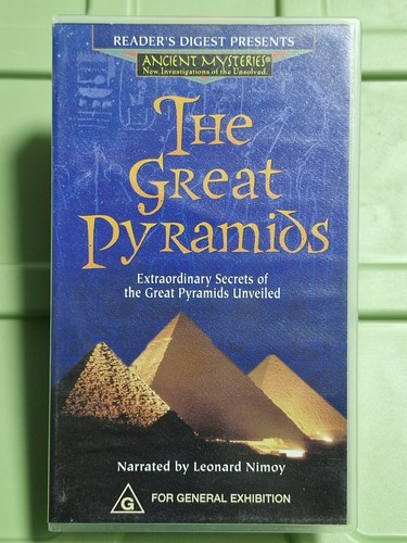 The Great Pyramids Reader's Digest Vhs Watched Works Great. | eBay