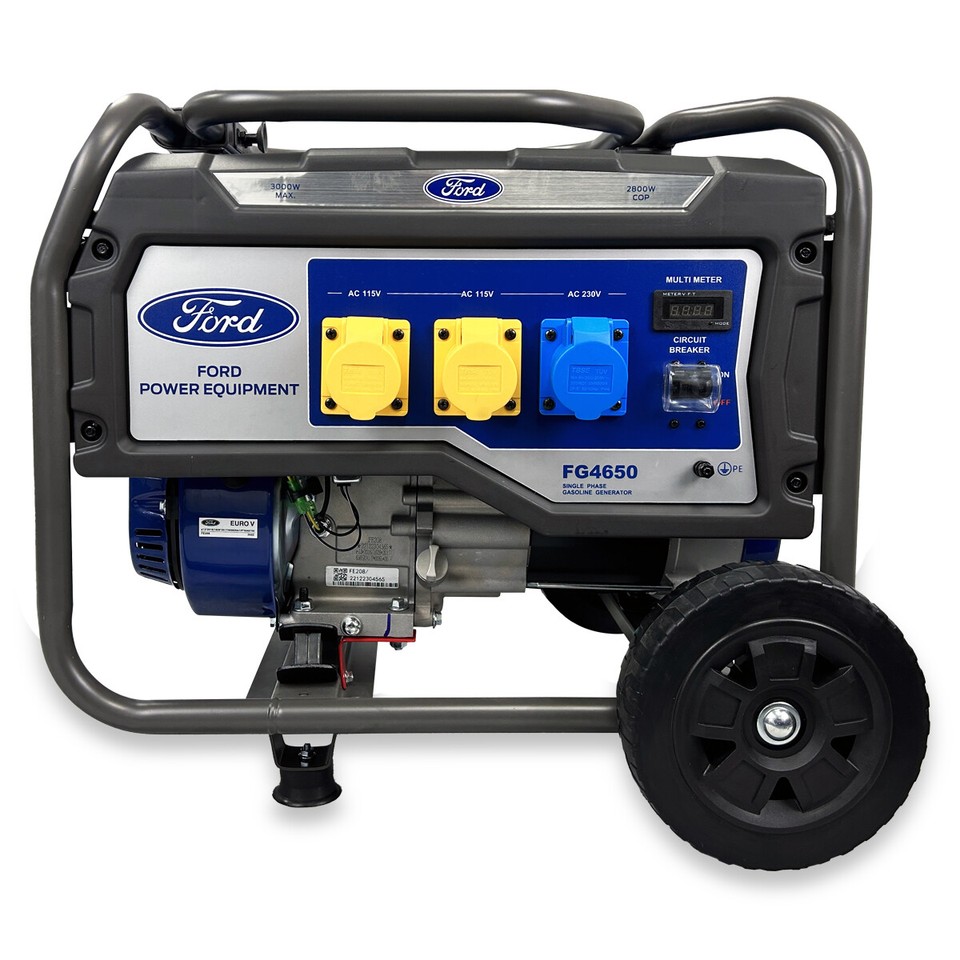 Ford FG4650 Q Series Petrol Generator 2.80 KW Continuous Power | eBay UK