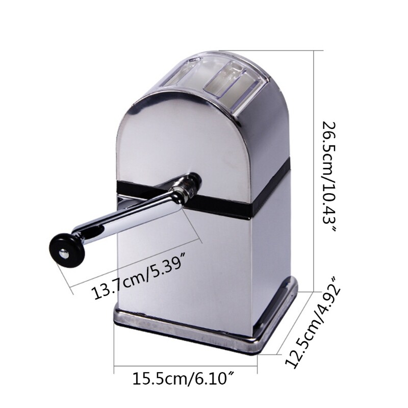 Handheld Snow Manual Crushing Ice Machine Fried Ice Machine Kitchen ...