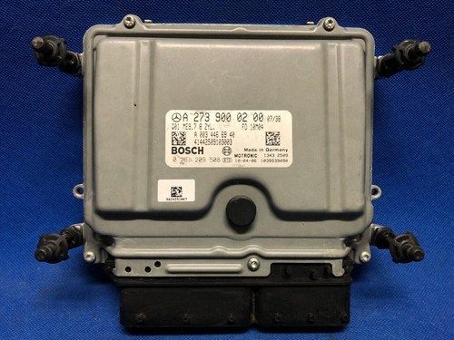 09 10 MERCEDES BENZ C230 ECM ECU PCM CONTROL MODULE BOSCH A2739000200 ...