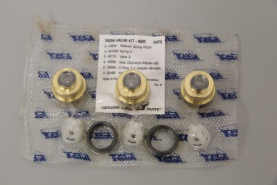 Brand New OEM Cat Pumps 34056 Valve Kit For NBR, 2SFX Pumps | eBay