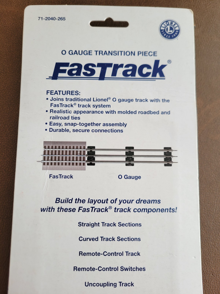 LIonel Fastrack Power Block Lockon and Girder Bridge - NEW | eBay