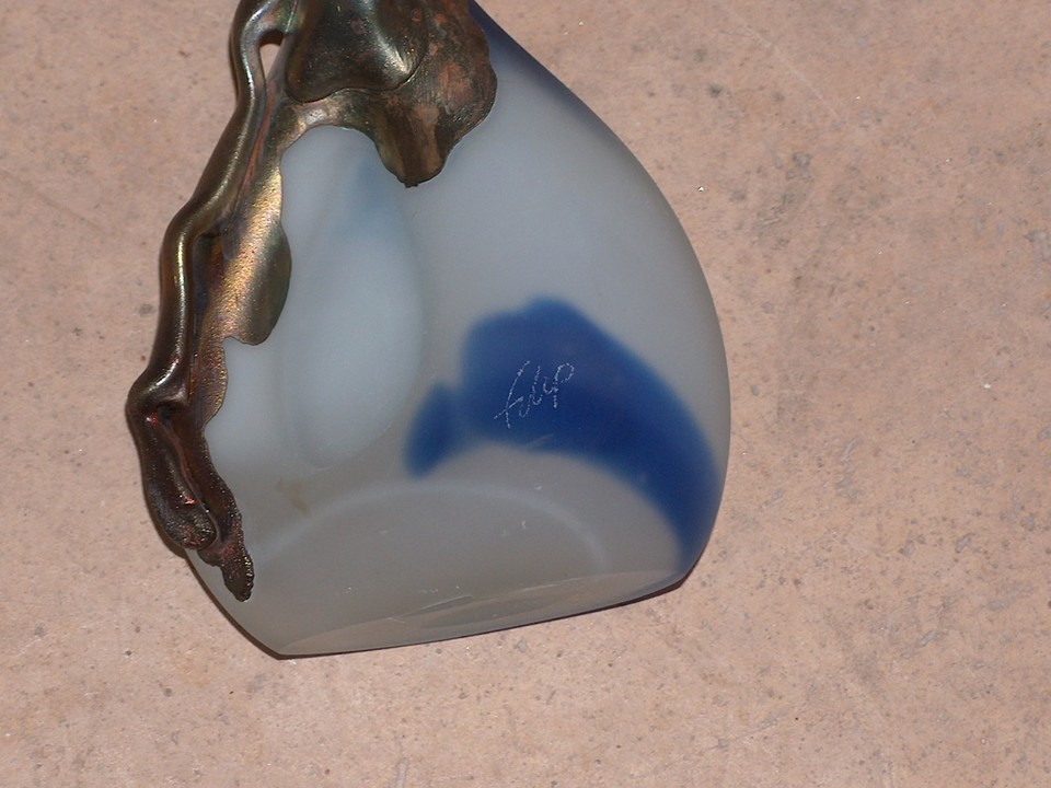 Filip Ravert Romanian Studio Art Glass Vase Glasvase signiert | eBay.de