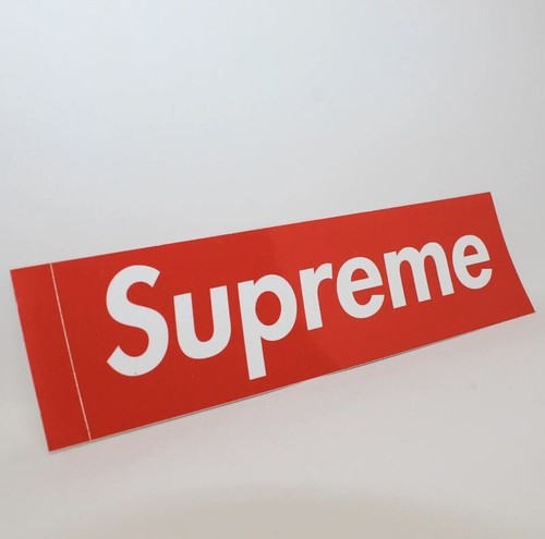 Supreme Red Box Logo Sticker 100% Authentic (FREE SHIPPING) | eBay