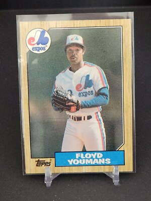 Floyd Youmans 1987 Topps Baseball Montreal Expos #105 | eBay