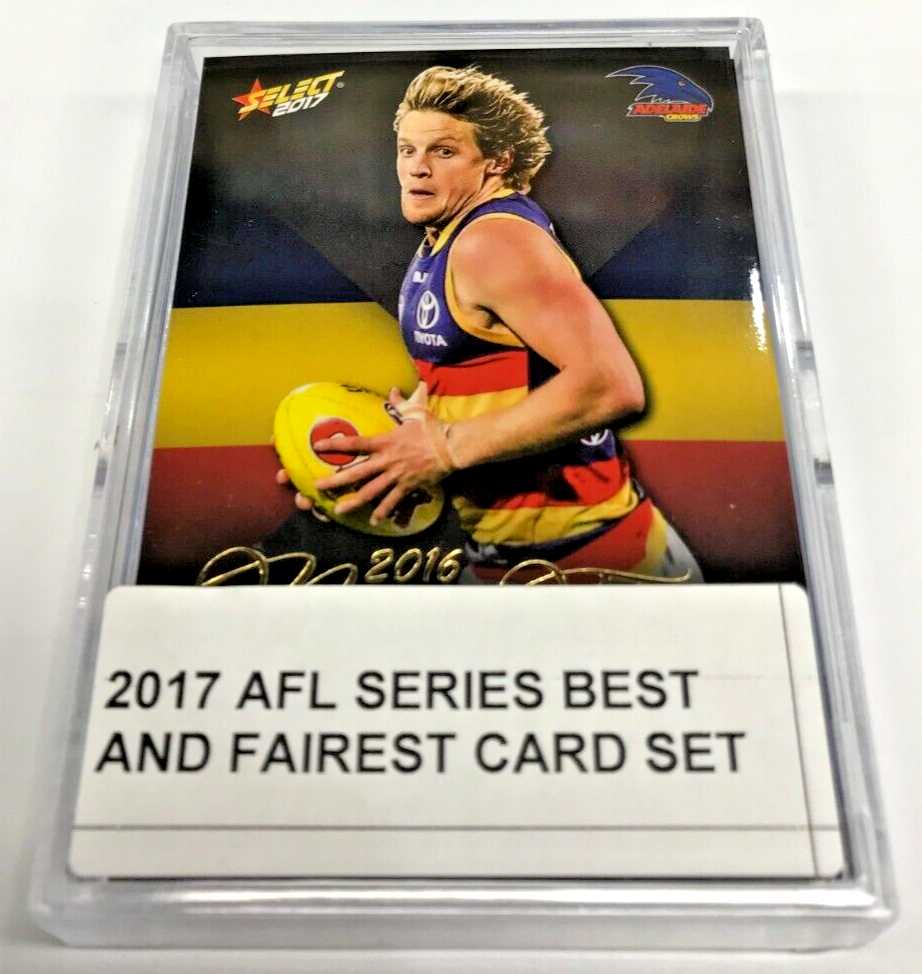 2017 SELECT AFL FOOTY STARS BEST AND FAIREST CHASE CARD COMPLETE ...
