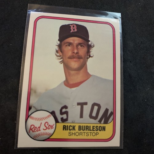 1981 Fleer #225 Rick Burleson | eBay