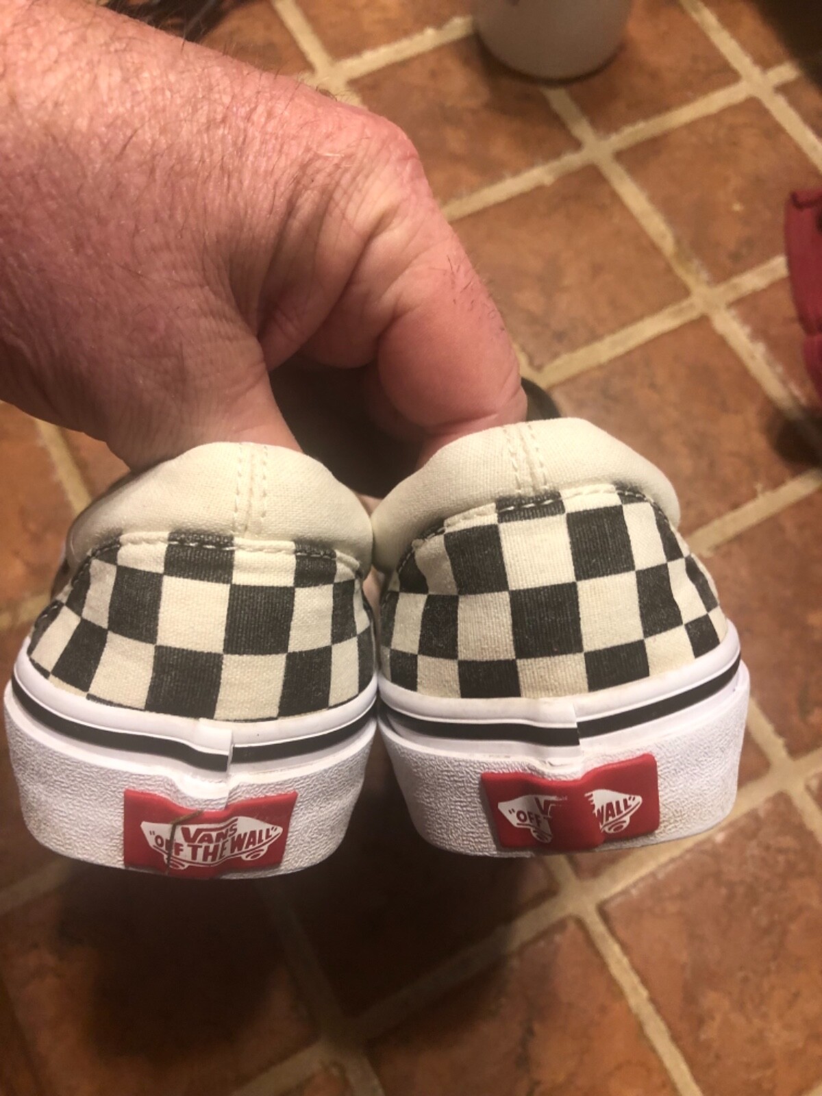 Vans Vault OG Classic Slip-on Checkerboard White Blac… - Gem