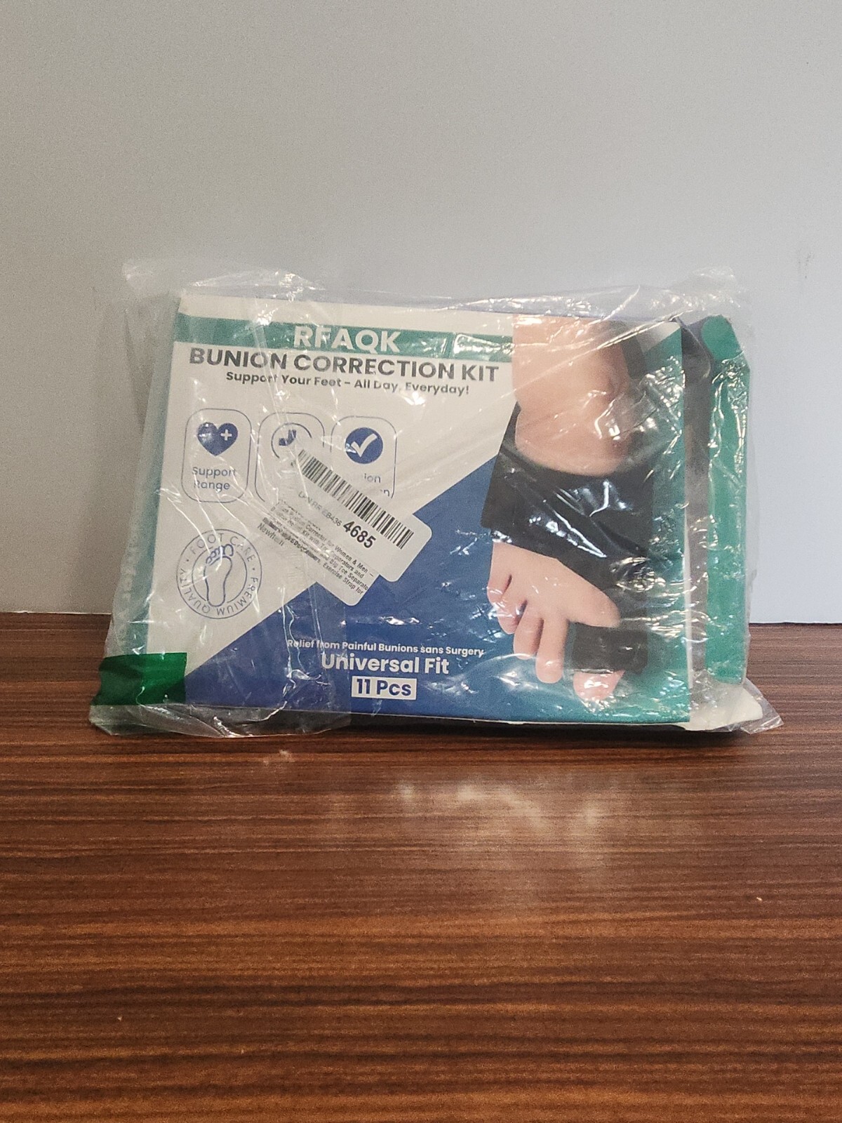 RFAQK Bunion Corrector for Women & Men - Relief Kit with Toe Separators ...