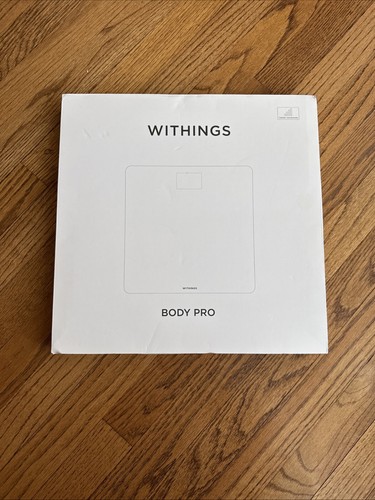 NEW Withings Body Pro Cell Bluetooth Wifi Smart Scale WBS09 White iOS ...