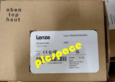 LENZE I5MASAV000000S Brand New safety module Express DHL or FedEx | eBay