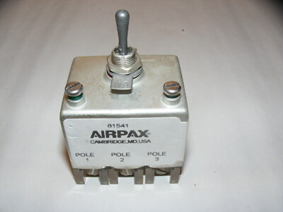 Airpax Toggle Circuit Switch AP117 28920-2 240V (bin1) | eBay