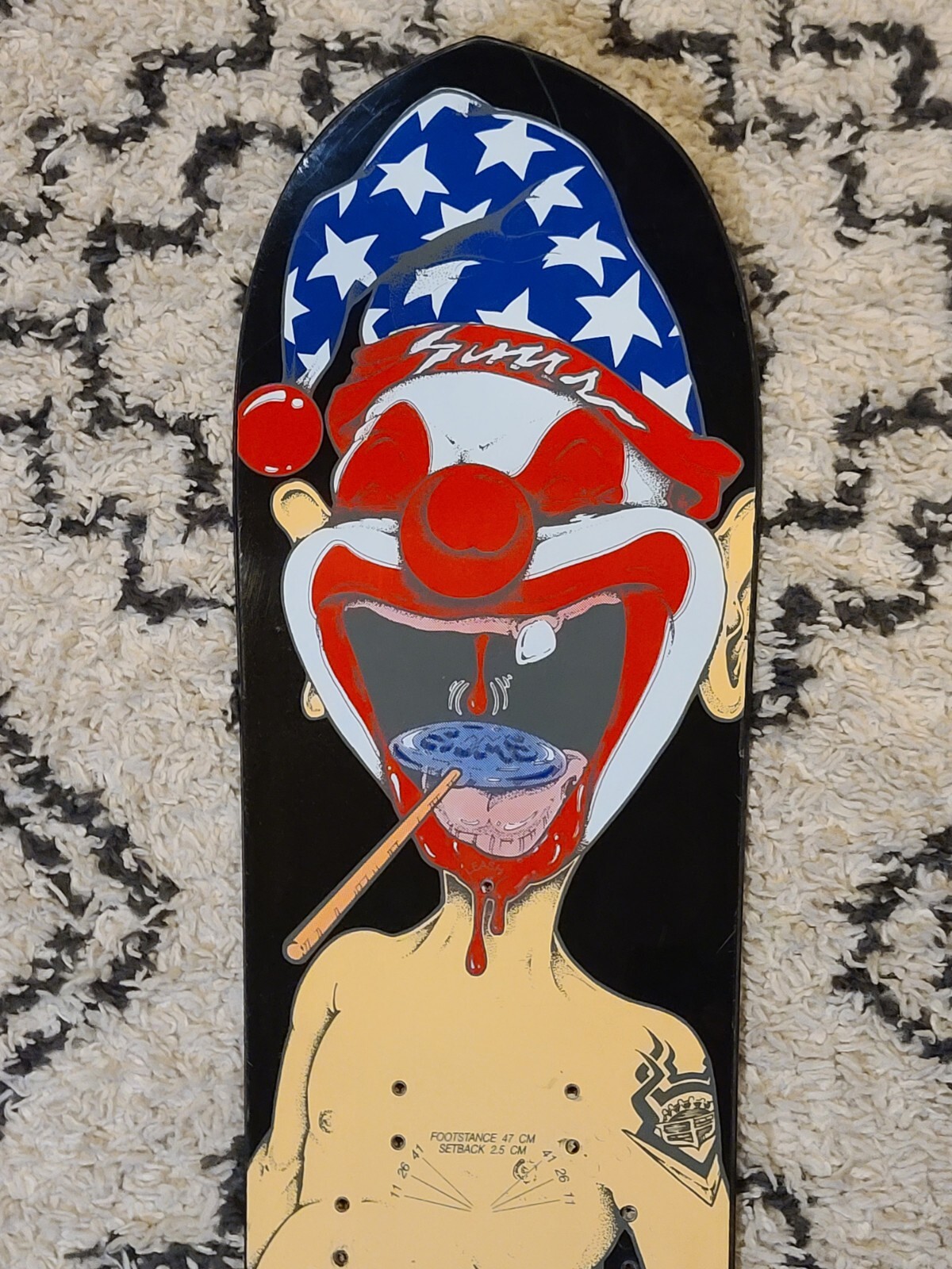 Vintage Sims Shaun Palmer Baby Clown Snowboard | eBay