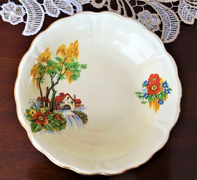 VINTAGE PALISSY POTTERY ENGLAND BUTTER/TRINKET DISH C1950+ | eBay Australia