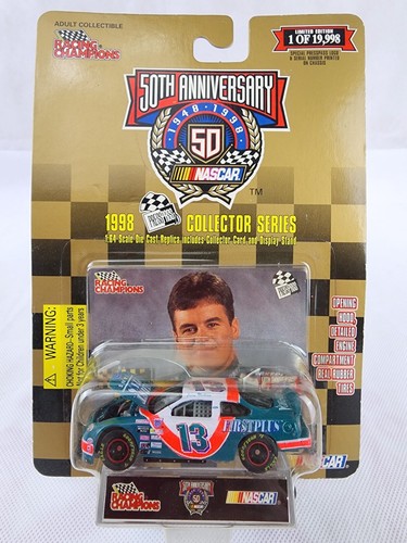 #13 Jerry Nadeau / First Plus 1998 Press Pass Hood Open Limited Ed 1 of ...