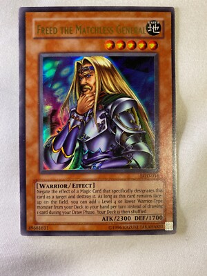 Freed The Matchless General LOD-016 Holographic Holo Card Yu Gi Oh | eBay