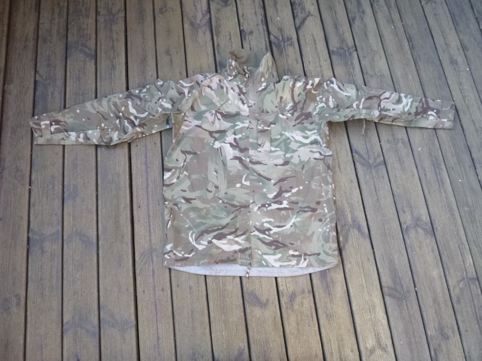 BRITISH ARMY WATERPROOF GORE TEX JACKET LIGHTWEIGHT MILITARY COAT MTP ...