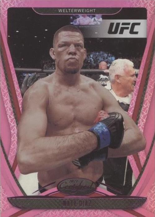 2021 Panini Chronicles UFC - Certified Nate Diaz #134 Pink for sale ...
