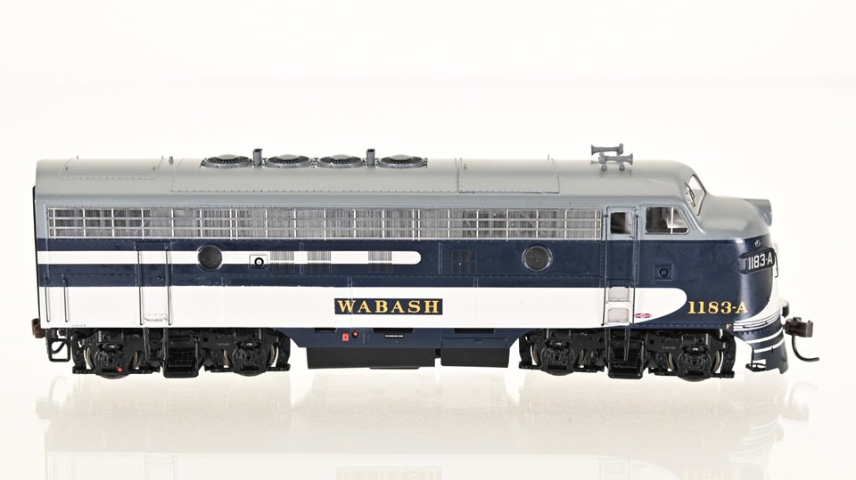 Athearn Genesis F7A Ph2 Wabash 1183A HO scale | eBay