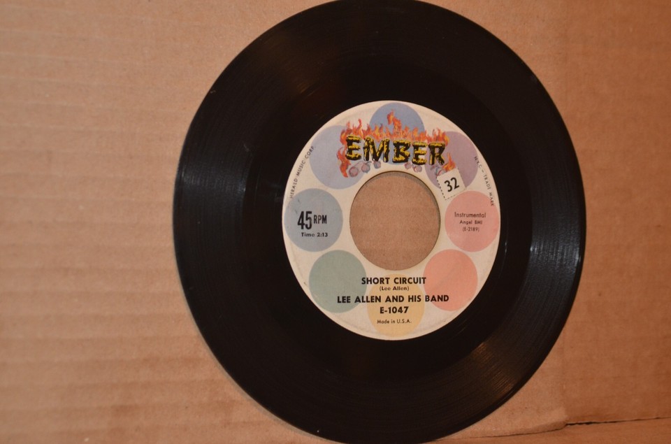 LEE ALLEN & HIS BAND: JIM JAM & SHORT CIRCUIT; 1958 EMBER MINT ...