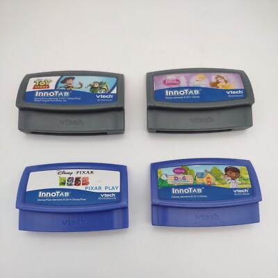 VTech InnoTab Game Cartridges 4 Games ~ Doc ~ Toy Story ~ Disney ...