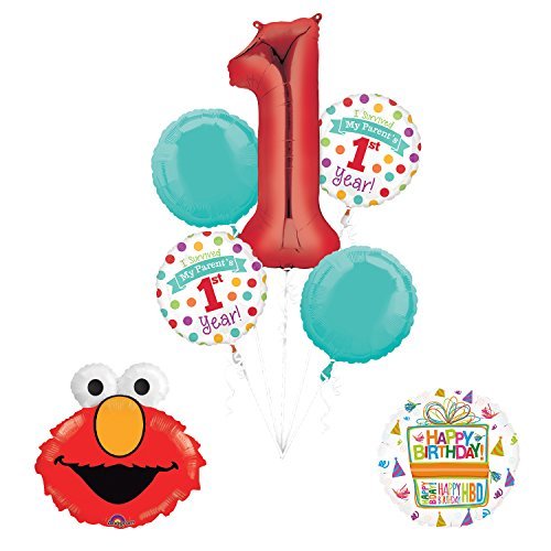Elmo Happy 1st Birthday