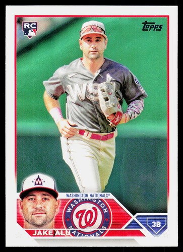 2023 Topps Update Jake Alu #US25 RC Rookie Washington Nationals | eBay UK
