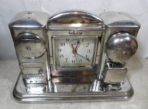 VTG/Antique 1900s 1916 Darche Battery Op Alarm Clock Working Read ...